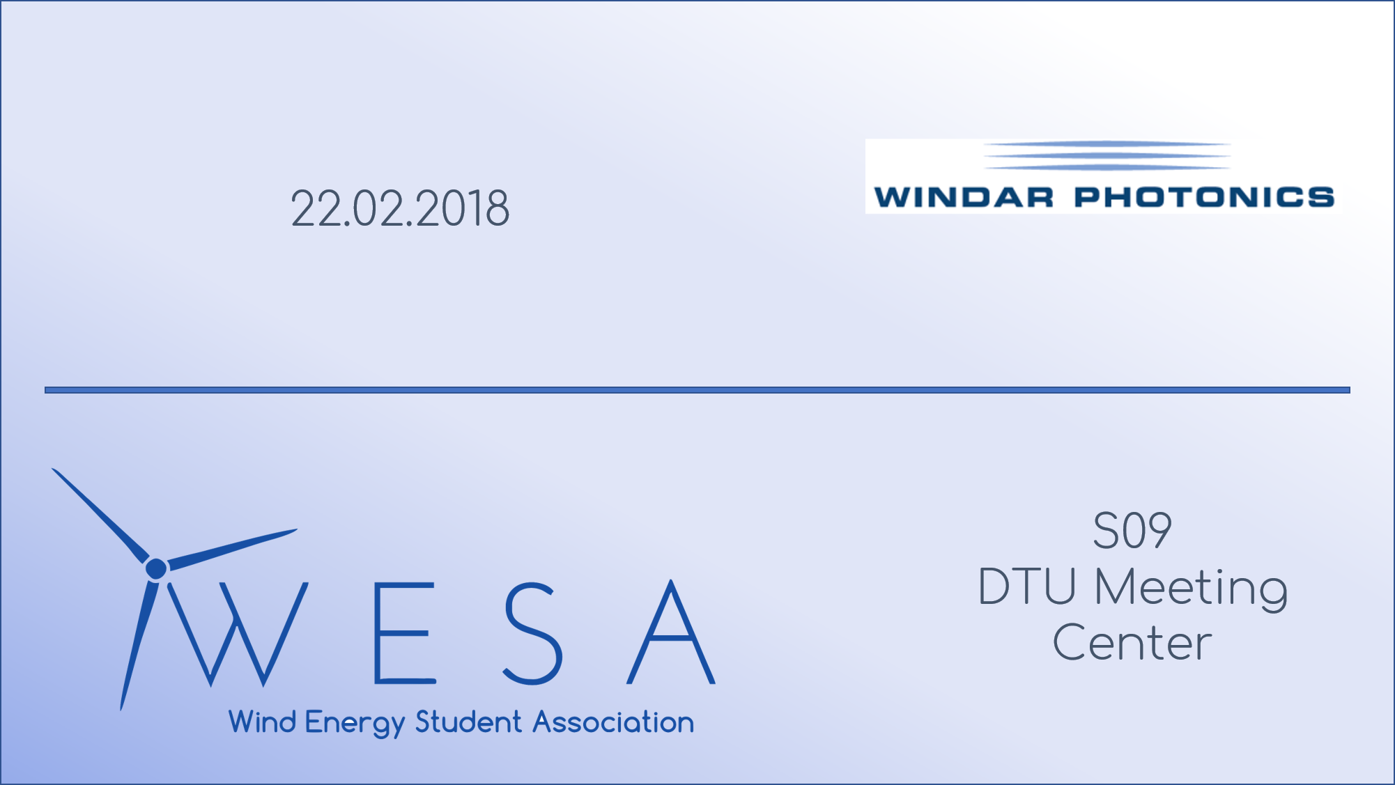 Windar Photonics @ WESA - WESA English